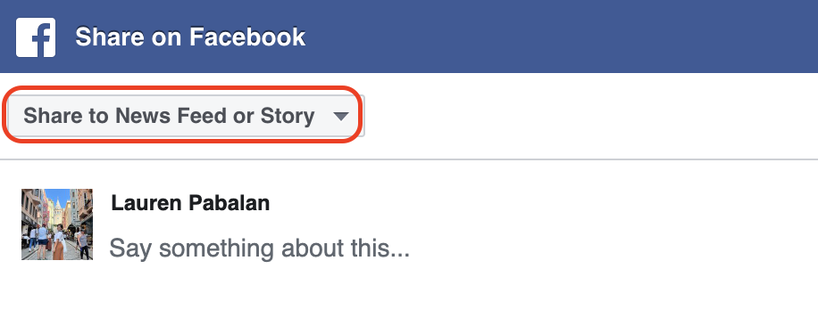 Posting a Shareable on Social Media – ListReports