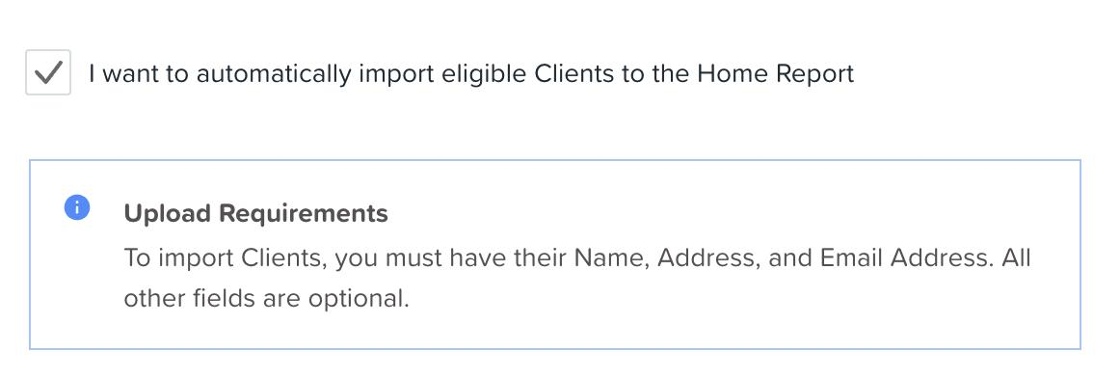 Bulk Upload your Clients in Home Report – ListReports