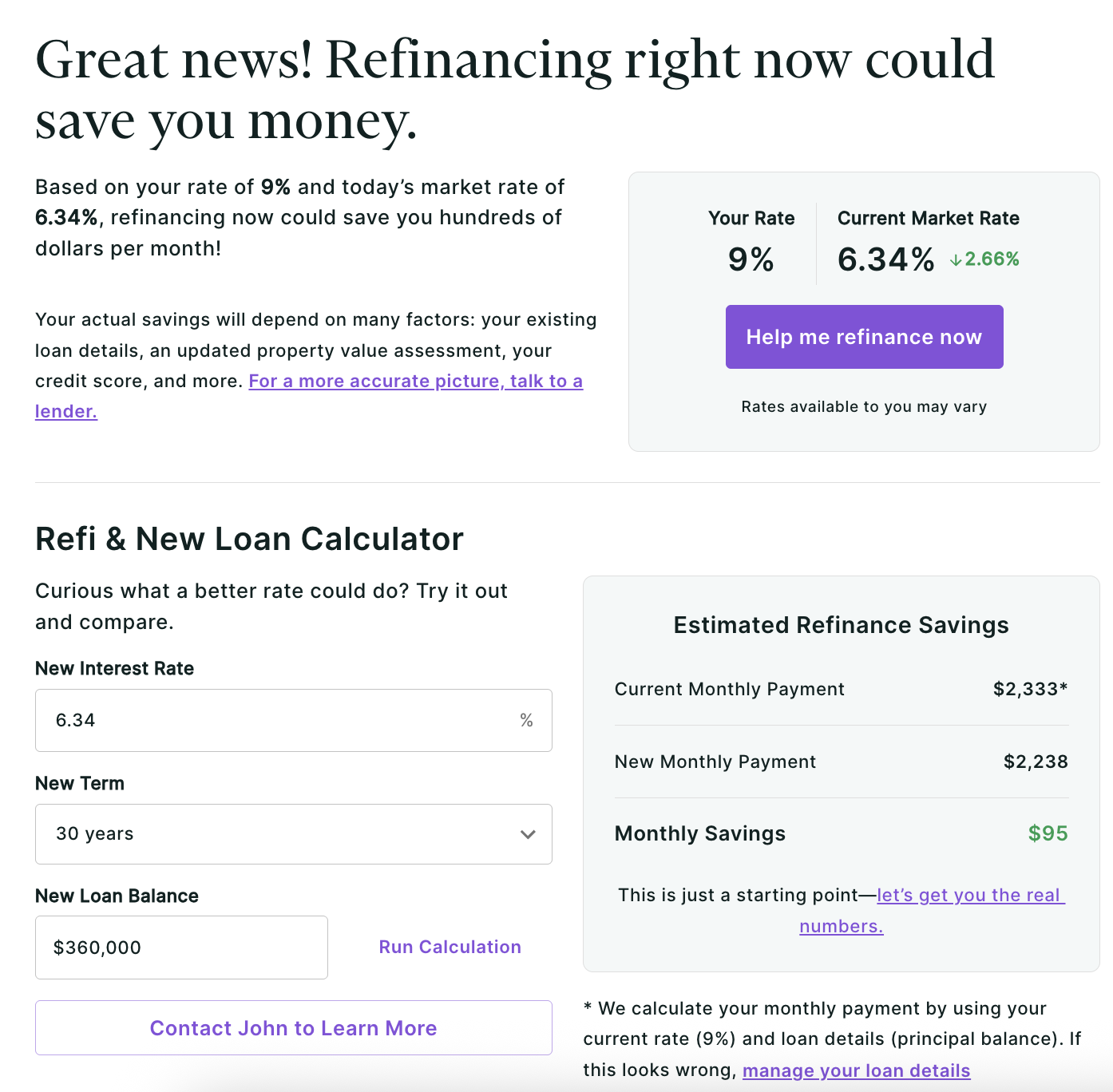 PMI Removal Module – Home Report Elements – ListReports